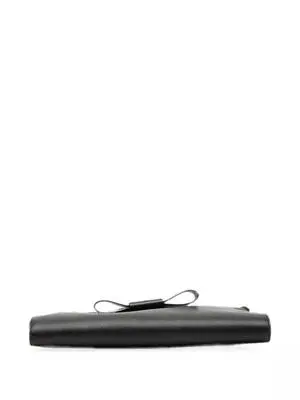 Prada 2010-2026 Saffiano Bow Clutch Bag