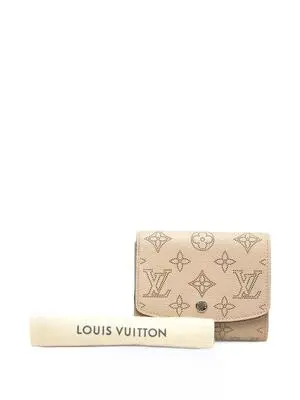 LOUIS VUITTON 2010-2026 Monogram Mahina Iris Compact Wallet Small Wallets