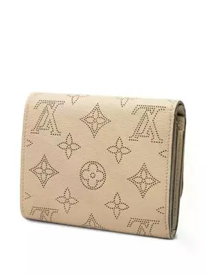 LOUIS VUITTON 2010-2026 Monogram Mahina Iris Compact Wallet Small Wallets - Neutrals