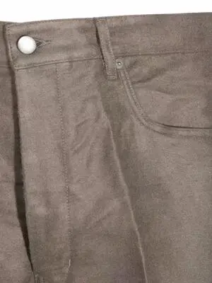 Rick Owens Pressed Crease Straight-leg Trousers
