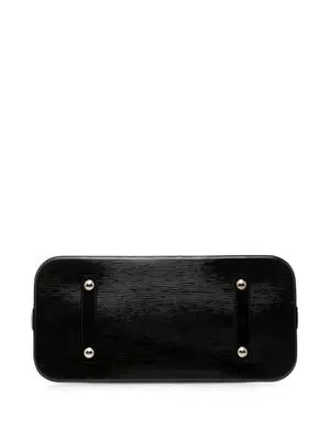 LOUIS VUITTON Electric Epi Alma Gm Handbag - Black