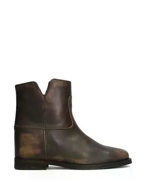 VIA ROMA 15 Faded Effect Ankle Boots