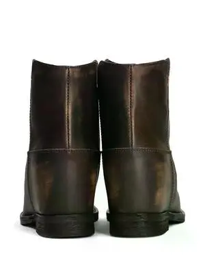 VIA ROMA 15 Faded Effect Ankle Boots