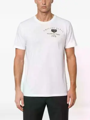 Philipp Plein Logo-patch Jersey T-shirt