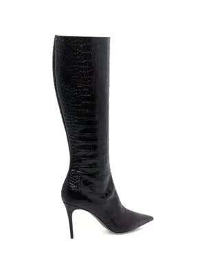 Paris Texas Vera Croc-effect Boots