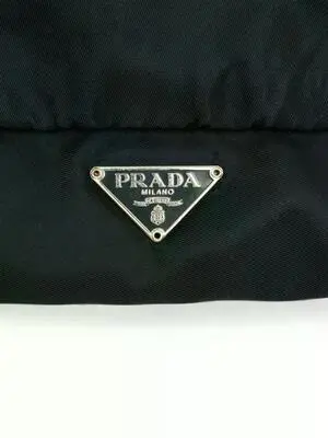 Prada 2000-2013 Tessuto Zip Top Portfolio Pouch