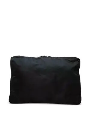 Prada Tessuto Zip Top Portfolio Pouch