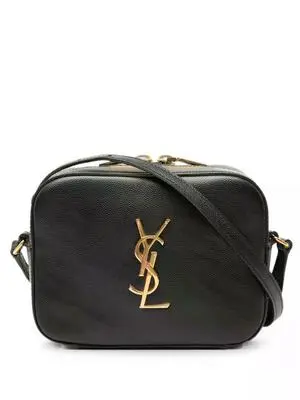 Saint Laurent Monogram Camera Bag - Black