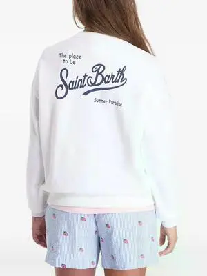 MC2 SAINT BARTH Crewneck Logo Sweatshirt