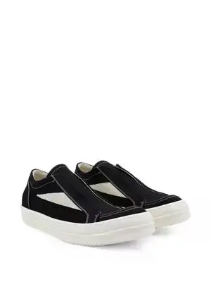 Rick Owens Laceless Slip-on Sneakers - Black