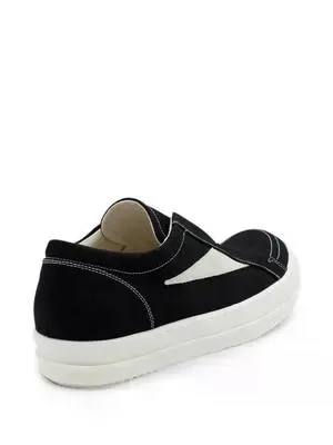 Rick Owens Laceless Slip-on Sneakers - Black