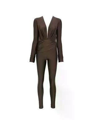 Andamane Zelda V-neck Jumpsuit With Cut-out Back