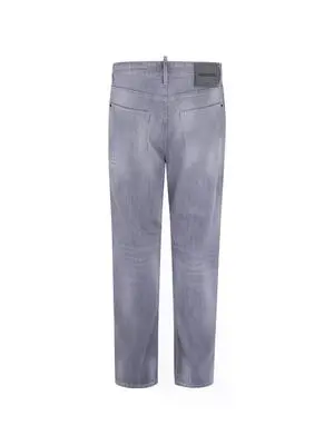 Dsquared2 Distressed Wide-leg Jeans