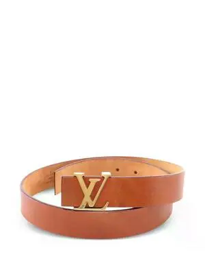 LOUIS VUITTON Initial Buckle Belt - Brown