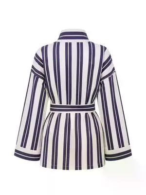 FORTE_FORTE Striped Jacket