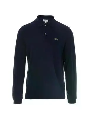 Lacoste Classic Fit Long-sleeved Polo Shirt - Blue