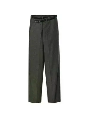 DARKPARK Belted Palazzo Pants