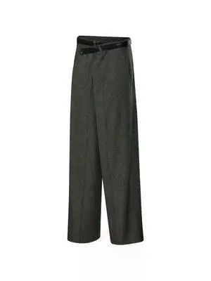 DARKPARK Belted Palazzo Pants