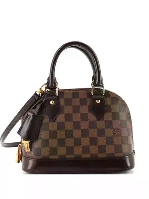 LOUIS VUITTON Alma Handbag Damier Bb Shoulder Bag - Brown