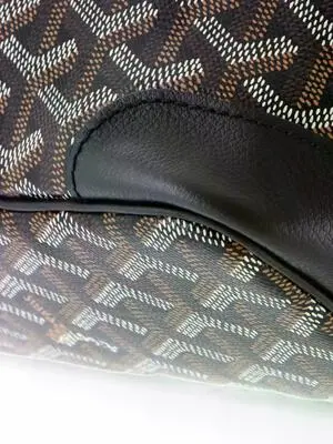 Goyard Beluga Mini Tote Bag In Coated Canvas - Black
