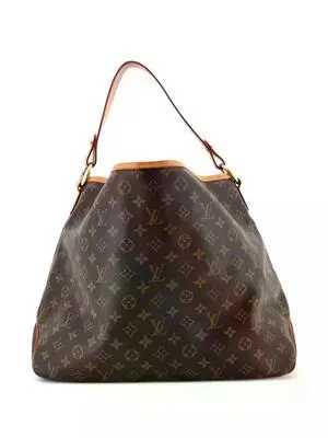 LOUIS VUITTON Monogram Canvas Mm Hobo Bag - Brown