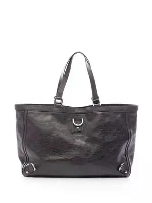 Gucci 2000s Abby Horsebit Tote Bag - Brown