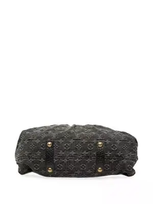 LOUIS VUITTON Monogram Denim Neo Cabby Mm Satchel