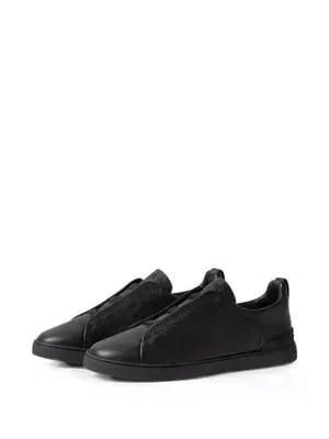 Zegna Leather Triple Stitch™ Sneakers