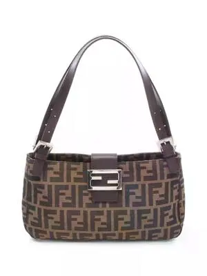 Fendi 2010s Mamma Baguette Shoulder Bag
