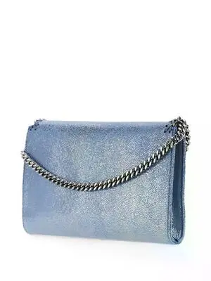Stella McCartney Falabella Chain-trim Crossbody Bag - Blue