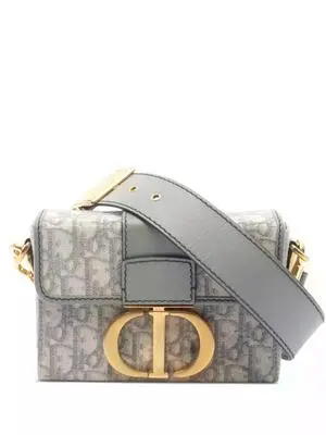Dior 30 Montaigne Oblique Jacquard Mini Bag - Neutrals