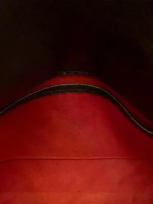 LOUIS VUITTON Damier Ebene Musette Tango Shoulder Bag
