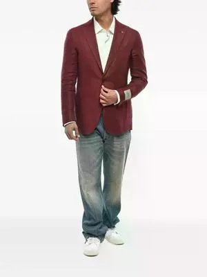 Corneliani Single-breasted Linen Blazer
