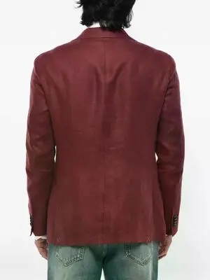 Corneliani Single-breasted Linen Blazer