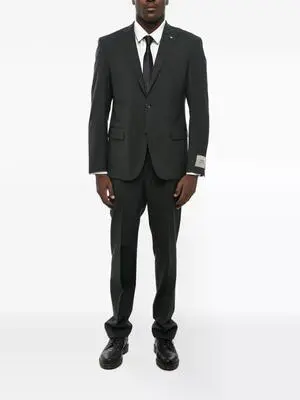 Corneliani Single-breasted Peak-lapel Suit - Green