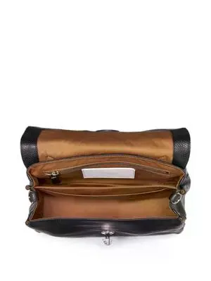 ZANELLATO Postina Stud-embellished Shoulder Bag