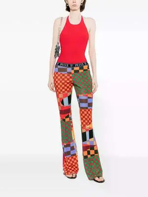 Emilio Pucci Giardino-pattern Trousers