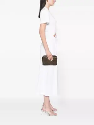 LOUIS VUITTON 1988 Monogram Trousse Toilette 23 Clutch Bag - Brown