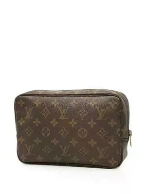 LOUIS VUITTON 1988 Monogram Trousse Toilette 23 Clutch Bag