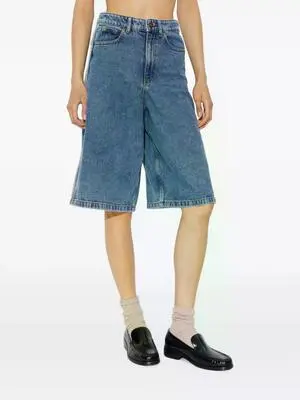 Adidas Side-stripe Denim Shorts