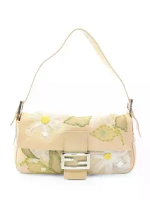 Fendi 2010s Mamma Baguette Shoulder Bag