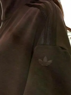 Adidas Zip-up Stand-up Collar Sweatshirt