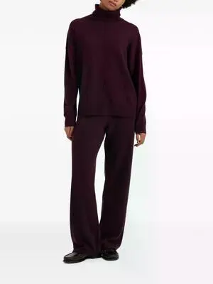 Chinti & Parker Wide-leg Seam-detail Track Pants