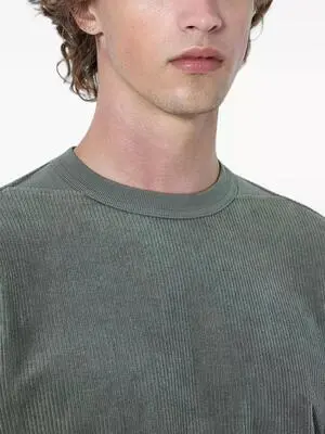 Stone Island 156100030 Corduroy Logo-patch Sweatshirt