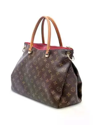 LOUIS VUITTON Monogram Canvas Pallas Mm Satchel - Brown