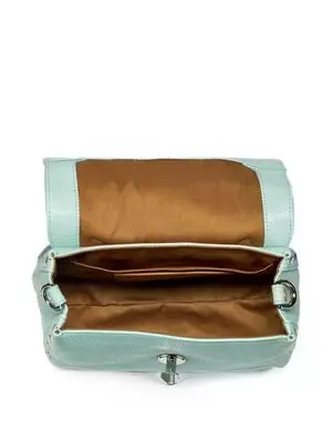 ZANELLATO Postina Leather Shoulder Bag - Green