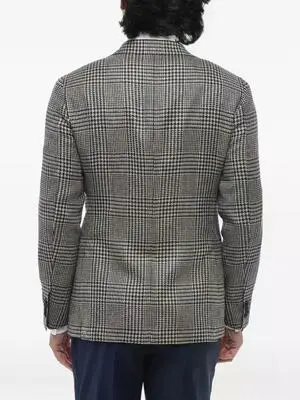 Corneliani Pied-de-poule Single-breasted Blazer