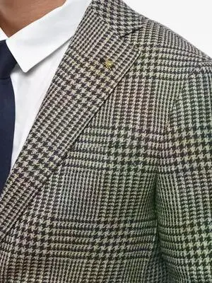 Corneliani Pied-de-poule Single-breasted Blazer