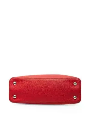 LOUIS VUITTON 2016 Taurillon Capucines Mm Satchel