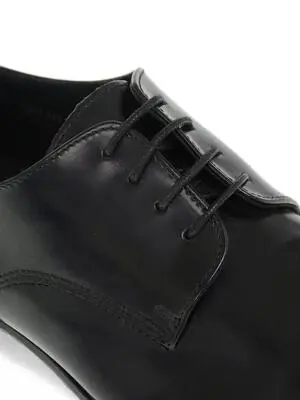 Corneliani Brushed Leather Derby Shoes
